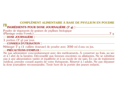 Acheter graines de Psyllium | 210g | Powder